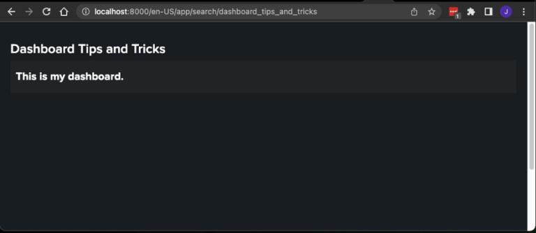 5 Ways to Improve Your Splunk Simple XML Dashboarding - sp6.io